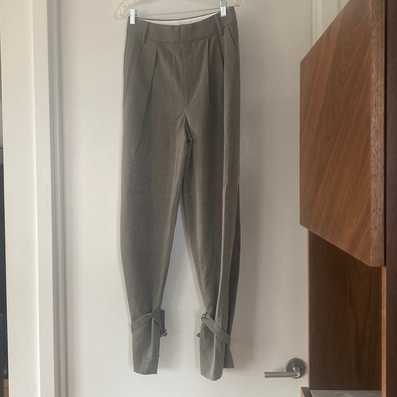 Tibi | Pants & Jumpsuits | Tibi Tropical Wool Stella Pant With ...
